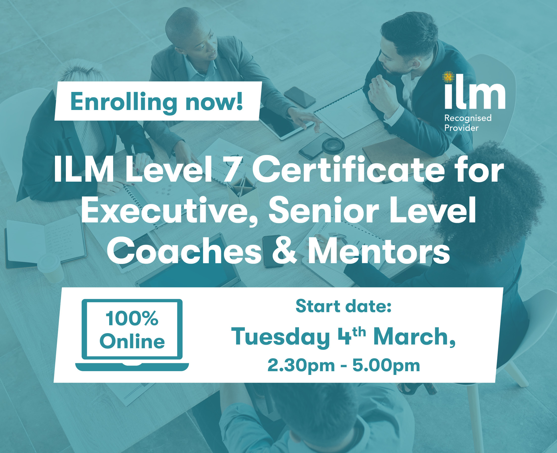 ILM Level 7 Certificate | Warrington & Vale Royal College